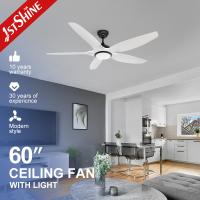 Quality 6 Speed Low Noise Dimmable LED Ceiling Fan ABS Blade DC Motor for sale