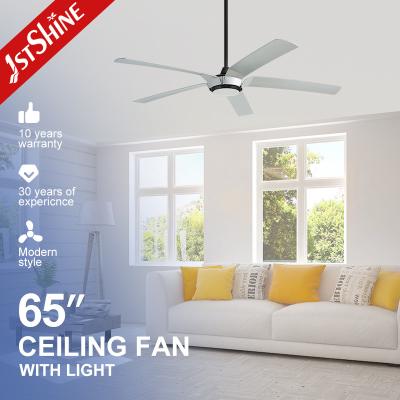 China Smart Control LED Ceiling Fan with Reversible Motor and DC LED Lighting CE Certified for sale