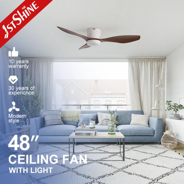Quality ABS blade App Control Save Space Smart Ceiling Fan For Low Ceiling for sale