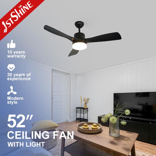 Quality Adjustable Speed Remote Control Ceiling Fan , Quiet Energy Saving LED Ceiling Fan for sale