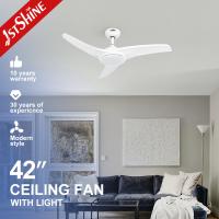 China 220V 50HZ Color Changing Lighting Ceiling Fan With Remote Control for sale