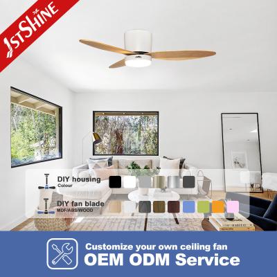 중국 42인치 천장 팬 LED 라이트 6 스피드 선택 고 CRI Ra 100 판매용