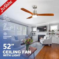 Quality Low Noise Anti Corrosion Color Changing Ceiling Fan With 110v AC Motor for sale