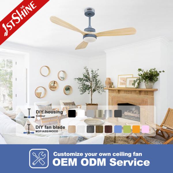 Quality Hanging 50hz Color Changing Ceiling Fan With Light And Remote for sale
