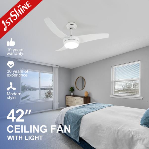 Quality 6 Speed Remote Control Small LED Ceiling Fan , Modern Ceiling Fan For Bedroom for sale