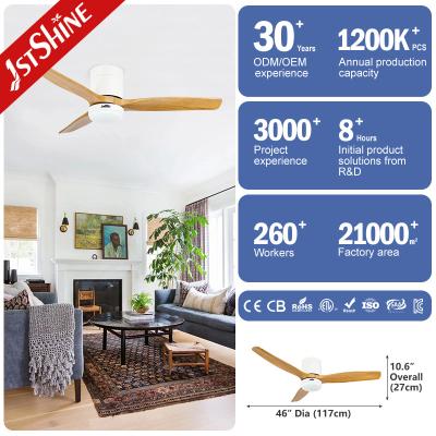 China Ventilador de techo empotrado con luces y control remoto, 6 velocidades, cuerpo de lámpara de metal en venta