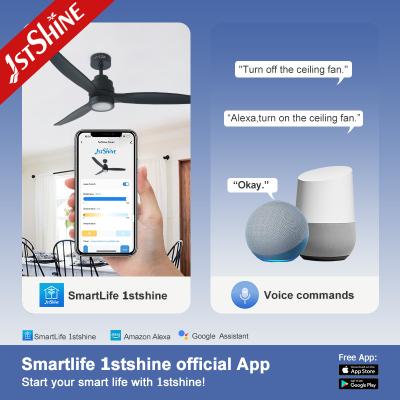 中国 照明ソリューション サービス 1stshine エネルギー節約 2 IN 1 LEDライト付き 天井扇風機 販売のため
