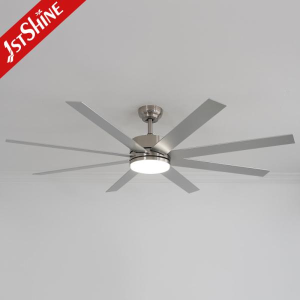 64-Inch Speed Ceiling Fan With Dimmable Light 6 Speed Remote Control For Living Room