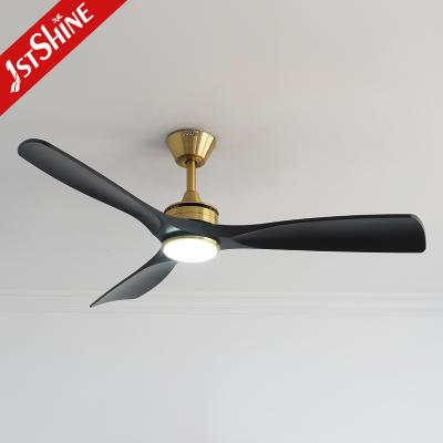 China 52 Inch Ceiling Fan with LED Light and Customizable Design Modern and Stylish for Any Room or Office with Remote Control for sale