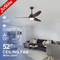 China Energy Saving Noiseless Customizable ABS Blade LED Ceiling Fan with Remote Control for sale