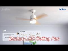36-Inch 2-in-1 Ceiling Fan with DC Motor & MDF Blades