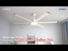 2in1 Big Size Industrial Ceiling Fan With Light For Commercial