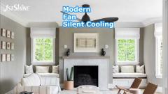Modern 48 Inch Ceiling Fan No Light