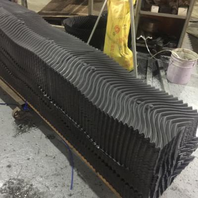 China EAC 385mm Counter Flow Media Cooling Tower Components 19-20mm for sale