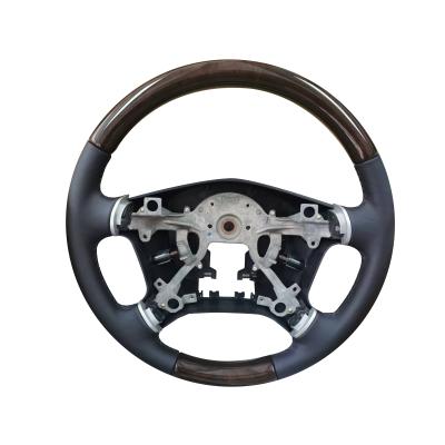 China Mitsubishi Montero Pajero V93V97 Auto Parts Steering Wheel Assy Wood Grain Classic Model  4400A358XB for sale