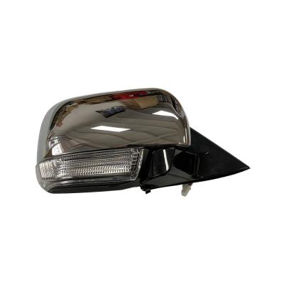 China High Quality  Parking Side Mirror for Pajero Montero V90 New Chrome ABS Rear View Turning Signal Lamp Heat Resistant Right for sale