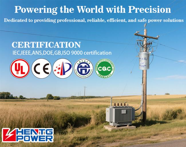 HENTG POWER Oil Immersed Transformer overview