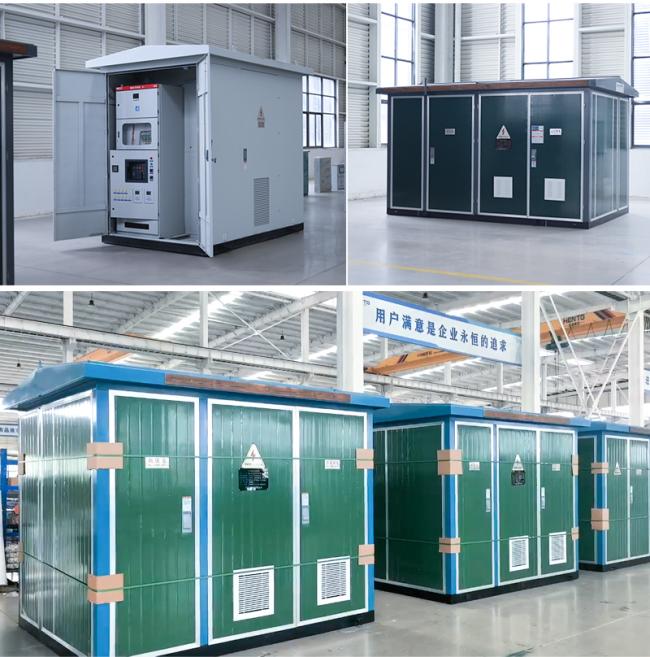 YB Pre-installed Substation technical diagram