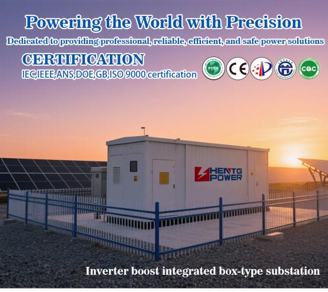 HENTG power distribution equipment exterior view