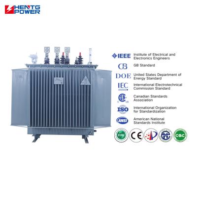 China 2 Mva Oil Immersed Step Up Step Down Power Transformer For MV HV Substation for sale