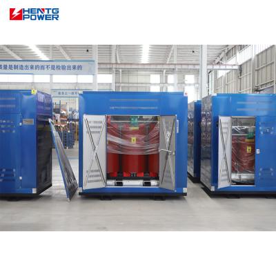 China 2000kVA Dry Type Transformer Fire Resistant Cast Resin Isolation Transformer Custom Logo for sale