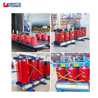 China 400V Dry Type Three Phase Isolation Transformer 500kVA With Disc Coil Structure for sale