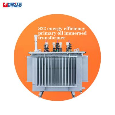 China High Frequency Oil Immersed MV HV Transformer Three Phase Variable Power Transformer for sale