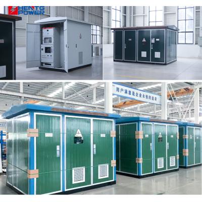 China Box Type Compact Substation 500kva 630kva 800kva Outdoor Power Transformer for sale