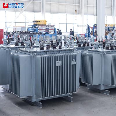 China Three Phase Step Down Oil Immersed Distribution Transformer 30 KVA 50 KVA 100 KVA for sale