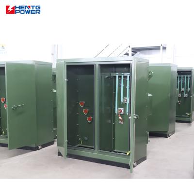 China 225 Kva Step Down Transformer 3 Phase Distribution Transformer Core Oil Filled Type for sale