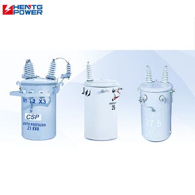 China 60Hz Single Phase Pole Mounted Transformer 75kva 100kva  120V/240V for sale