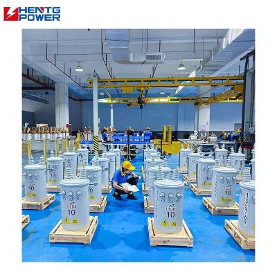 China Oil Cooling Single Phase Pole Mounted Transformer 25Kva To 100Kva Wound Core Design for sale