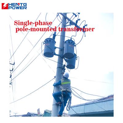 Cina Trasformatore monofase su palo per esterni con bobina circolare 250KVA 333KVA 500KVA in vendita