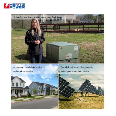 China 50kva Single Phase Power Transformer 75 Kva Copper Coil Oil Filed Transformer IP54 for sale