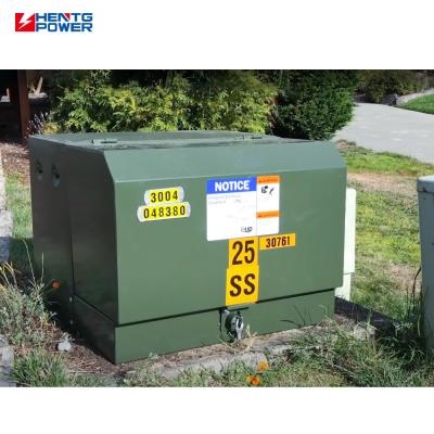 中国 屋外電力配電変圧器 15KVA 75KVA 油入単相パッドマウント変圧器 販売のため