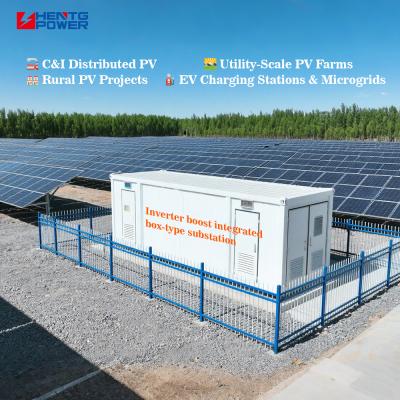 China New Energy Outdoor Power Distribution Equipment Step Up/Down Electricity Power Substation Advanced Energy Storage for sale