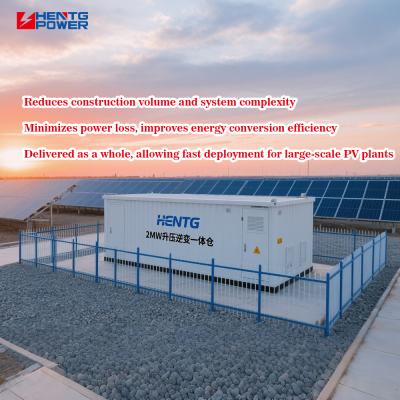China New Energy Outdoor Power Distribution Equipment Step Up/Down Electricity Power Substation Advanced Energy Storage for sale