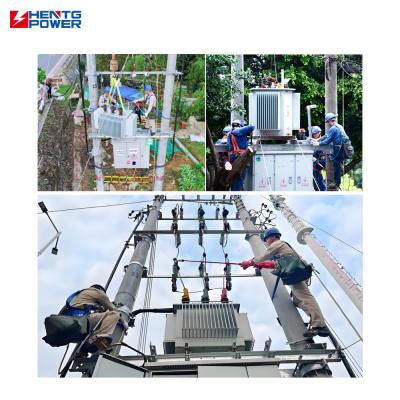 중국 315kVA 유입 변압기 10kV 삼상 Dyn11 판매용