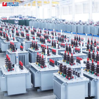 중국 35kV 등급 HV 전압 재생 가능 오일 잠수 전력 트랜스포머 부하 제어 2500kVA 판매용