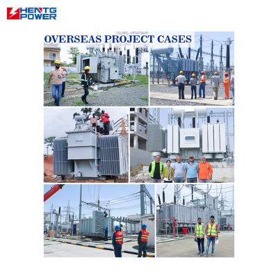 중국 고효율 2500kVA 석유 잠수 트랜스포머, 재생 에너지 프로젝트용으로 10kV 입력과 0.4kV 출력 판매용