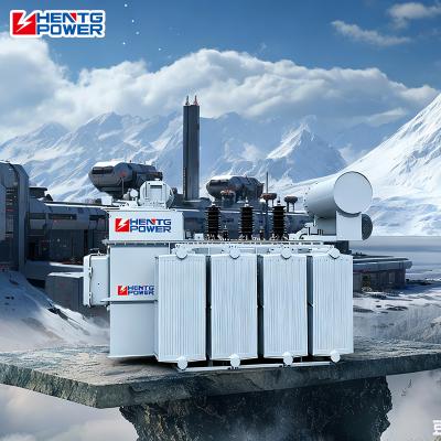 China High Capacity 6000KVA 5300KVA Oil Immersed Power Transformer with 33KV High Voltage for Industrial Use for sale