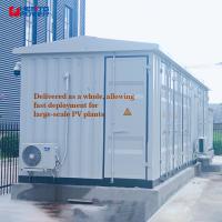 China Modular Outdoor Energy Storage Cabinet / Containerized ESS Solution for sale