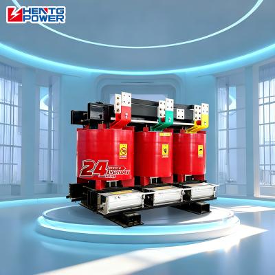China Dry Type Transformer Manufacturer Copper Aluminum Winding 315kva 400kva 630kva Step Down Power Transformer for sale