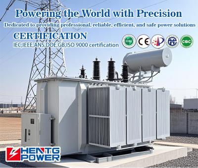China Long Service Life 630kva Industrial Power Transformers 33kV 0.433kV for Africa Industrial Parks for sale