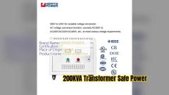 200KVA 11kV 0.4kV Transformer Safe & Efficient