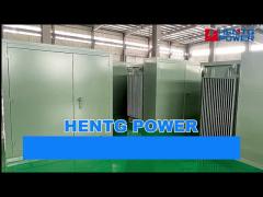 密閉型タンク設計 3相パッドマウント変圧器 225kVA 配電