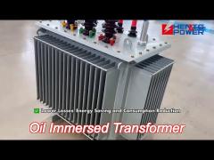 oil immersed step up step down power transformer for mv hv substation