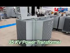 fully copper winding oil immersed transformer 2000kva 3 phase 3150kva 35kv yd11 vector