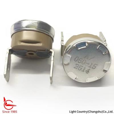 China Smart KSD301 Thermal Switch 16A 250V High Precision Temperature Control PPS Case for sale