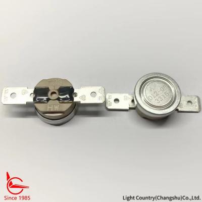 中国 スマート防水 KSD301 熱スイッチ 高精度温度調節器 16A 250V 自動リセット 販売のため